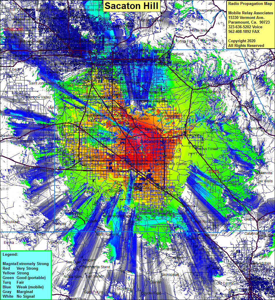 Radio Tower Site - Sacaton Hill, Casa Grande, Pinal County, Arizona - MRA