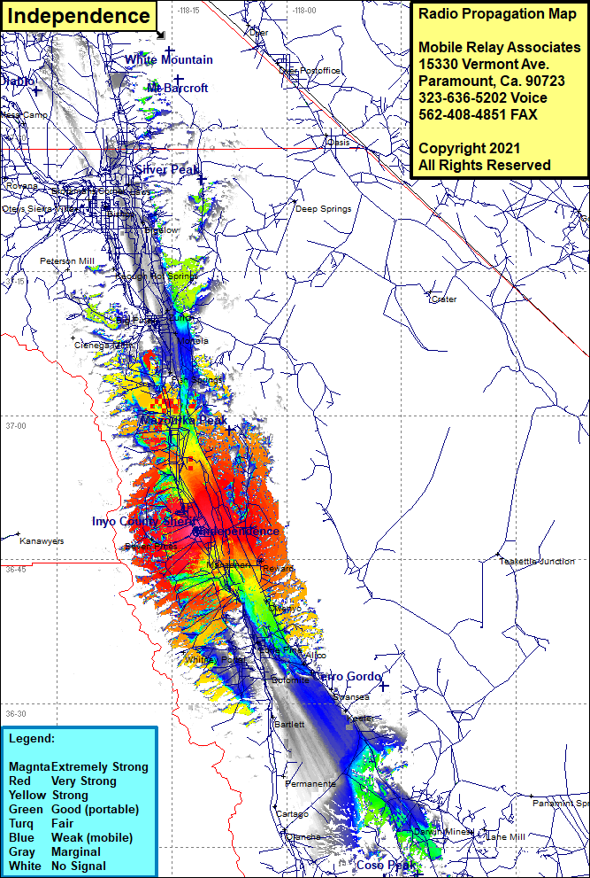Radio Tower Site - Independence, Independence, Inyo County, California ...