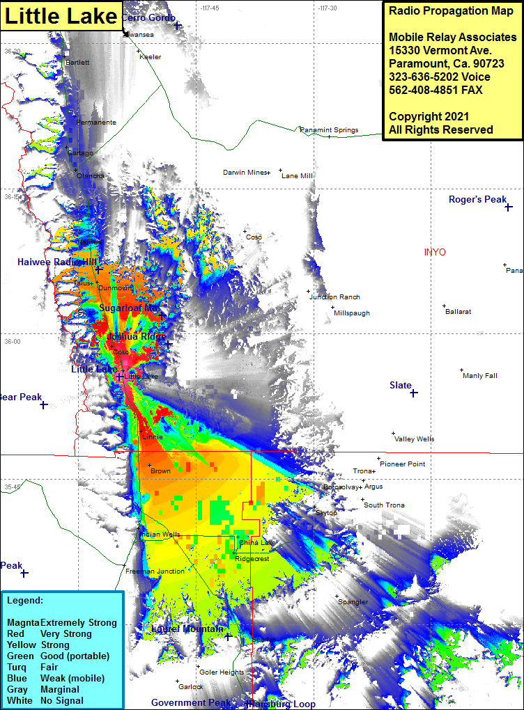 Radio Tower Site - Little Lake, Little Lake, Inyo County, California - MRA