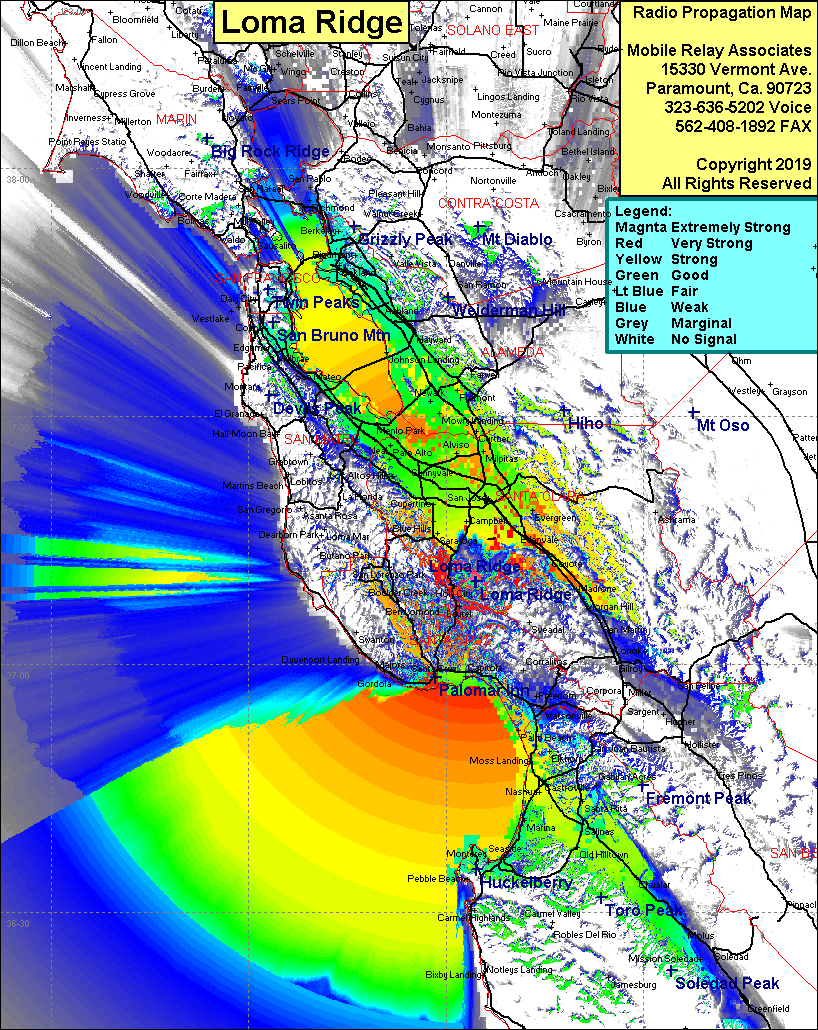 Radio Tower Site - Loma Ridge, Los Gatos, Santa Clara County ...