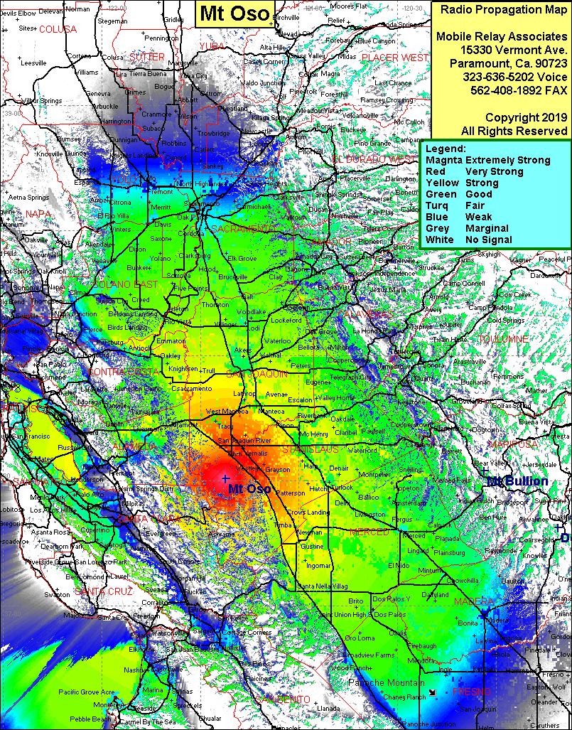 Radio Tower Site - Mt Oso, Patterson, Stanislaus County, California - MRA