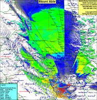 Radio Tower Site - Mount Able, Frazier Park, Kern County, California - MRA