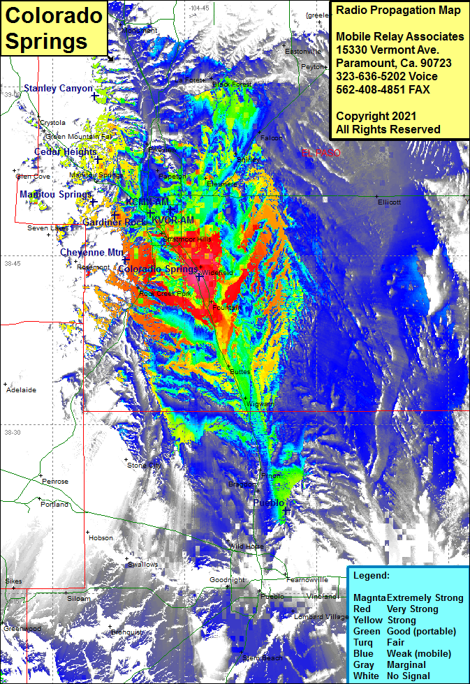 Radio Tower Site - Colorado Springs, Colorado Springs, El Paso County ...
