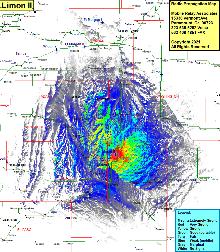 Radio Tower Site - Limon II, Limon, Lincoln County, Colorado - MRA