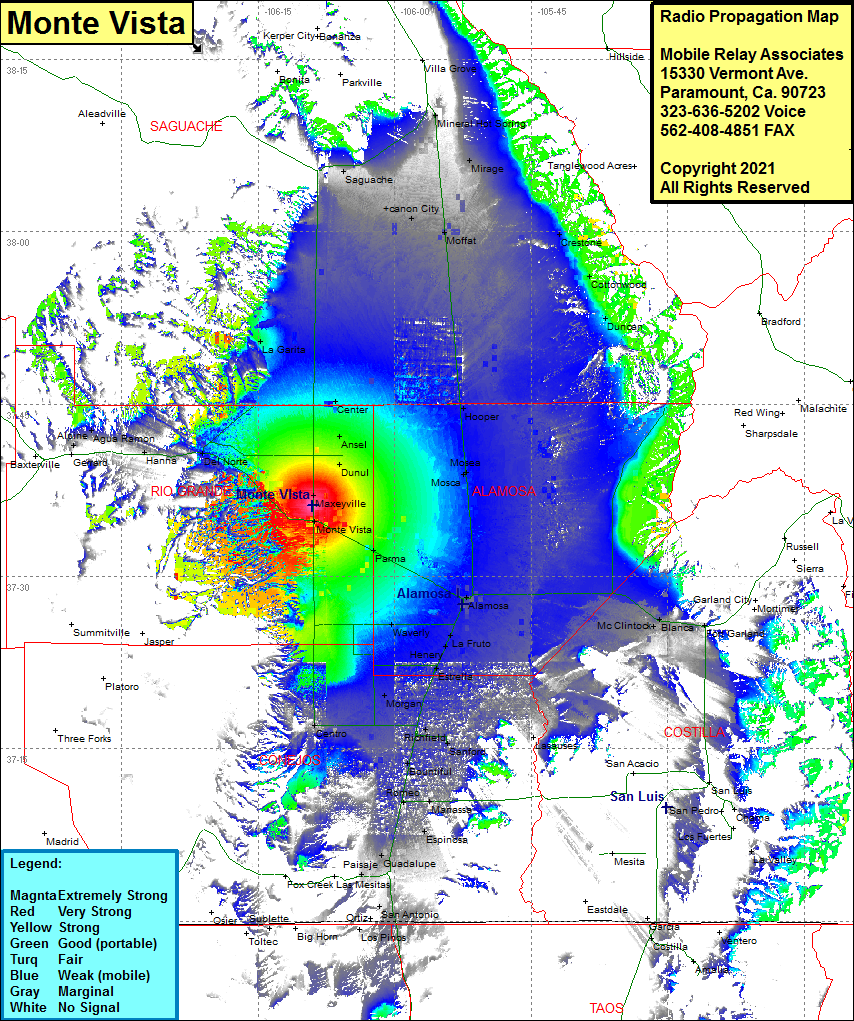 Radio Tower Site - Monte Vista, Monte Vista, Rio Grande County ...