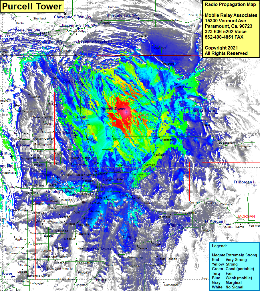 Radio Tower Site - Purcell Tower, Purcell, Weld County, Colorado - MRA