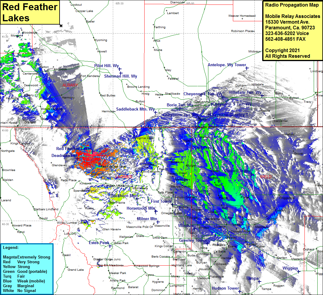 Radio Tower Site - Red Feather Lakes, Red Feather Lakes, Larimer County ...