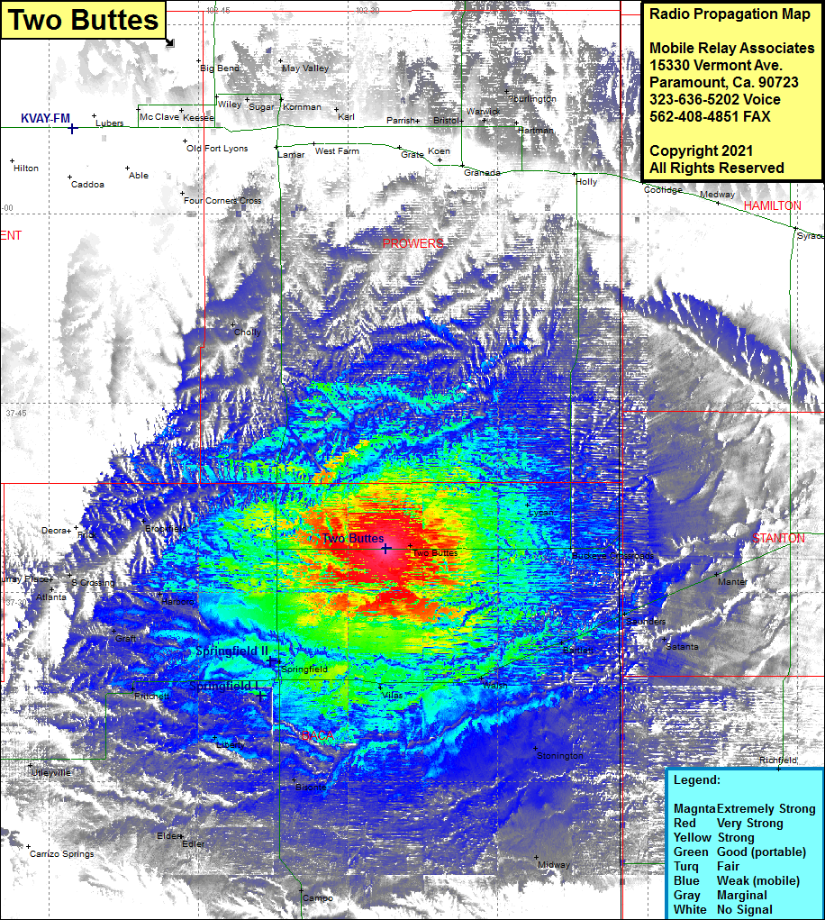 Radio Tower Site - Two Buttes, Two Butes, Baca County, Colorado - MRA