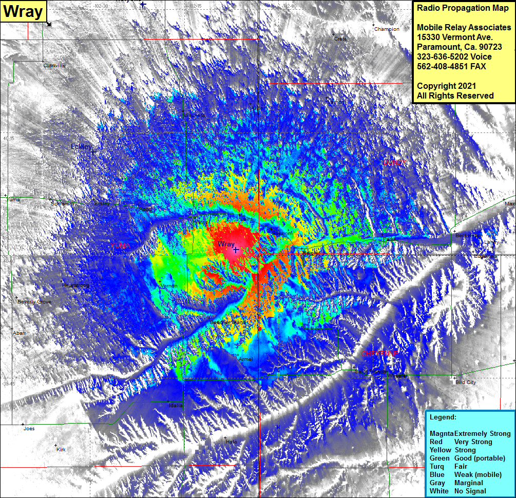 Radio Tower Site - Wray, Wray, Yuma County, Colorado - MRA