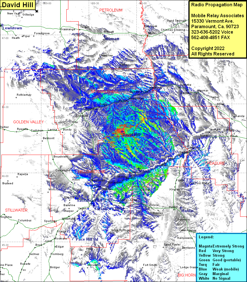 Radio Tower Site - David Hill, Delphia, Musselshell County, Montana - MRA