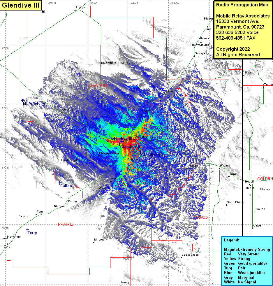 Radio Tower Site - Glendive III, Glendive, Dawson County, Montana - MRA