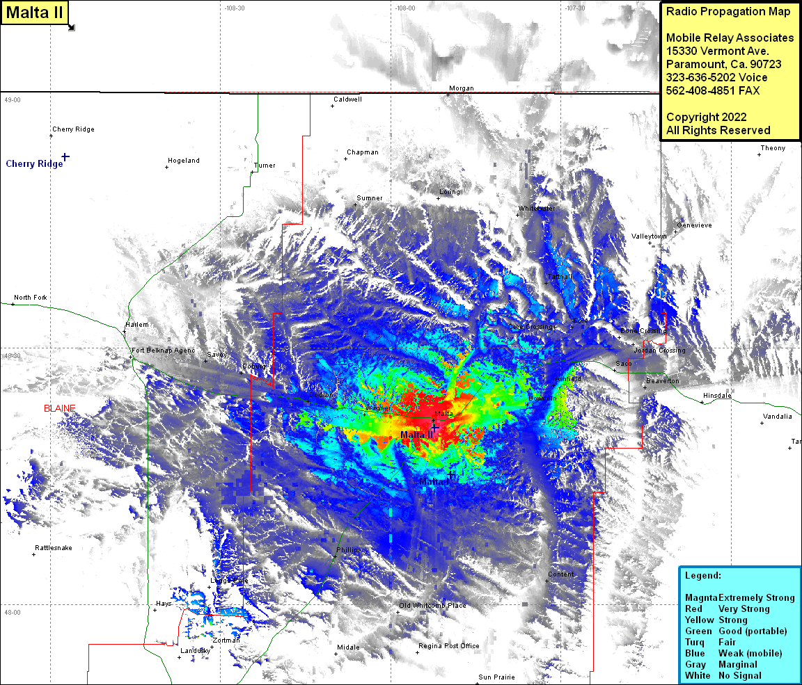 Radio Tower Site - Malta II, Malta, Phillips County, Montana - MRA