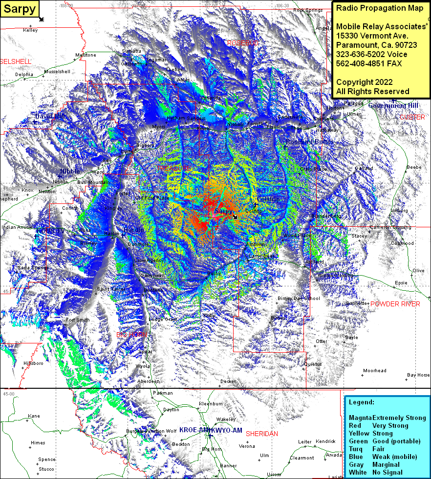 Radio Tower Site - Sarpy, Colstrip, Rosebud County, Montana - MRA