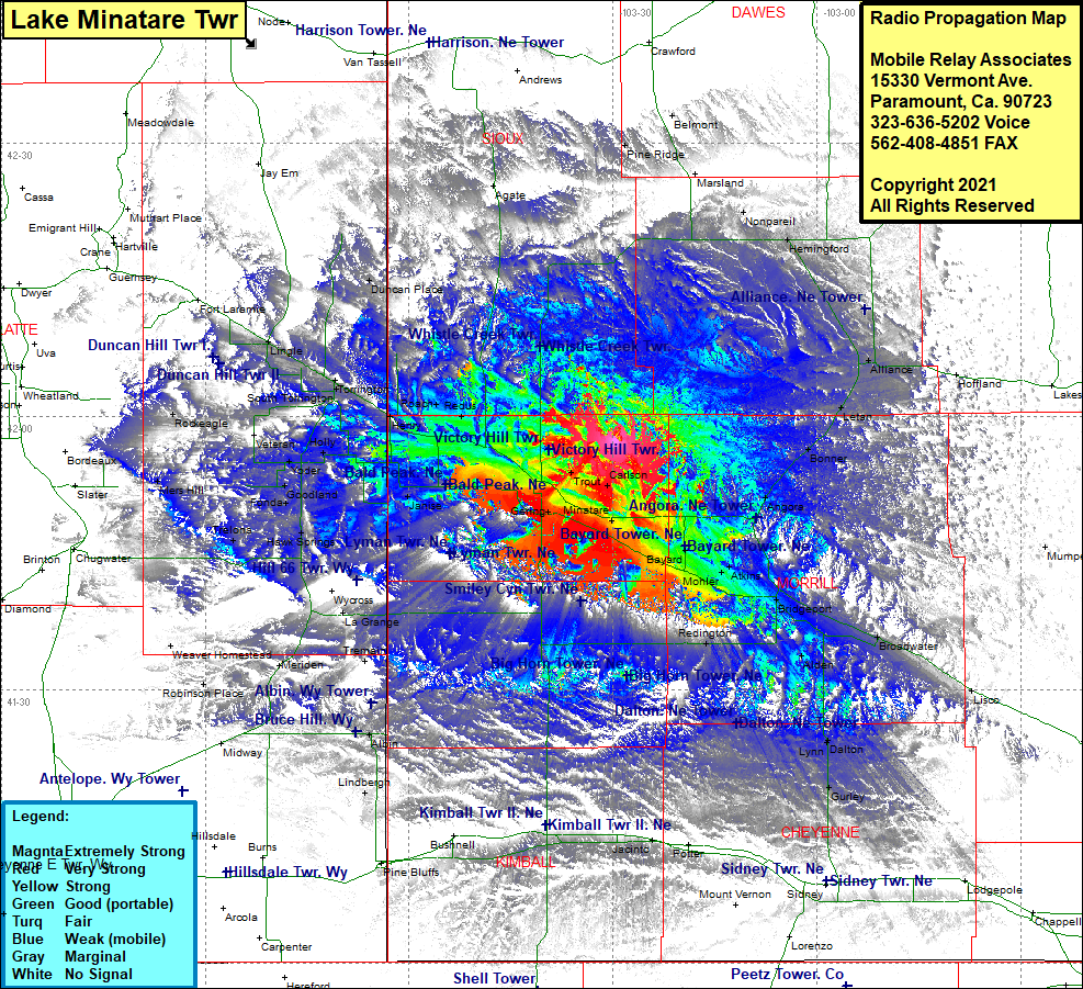 Radio Tower Site - Lake Minatare Twr, James, Scotts Bluff County ...