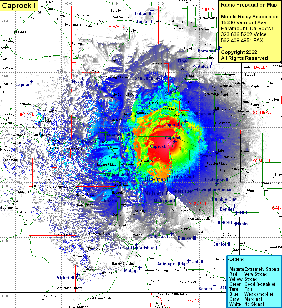 Radio Tower Site - Caprock I, Caprock, Chaves County, New Mexico - MRA