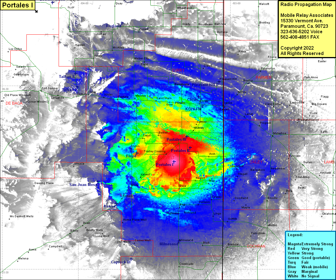 Radio Tower Site - Portales I, Portales, Roosevelt County, New Mexico - MRA