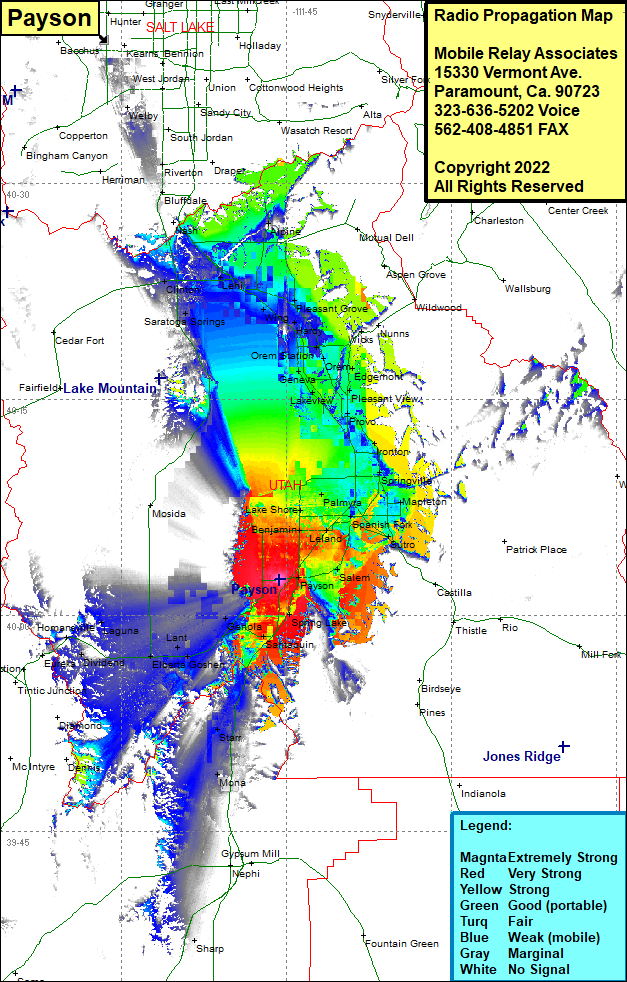 Radio Tower Site - Payson, Payson, Utah County, Utah - MRA