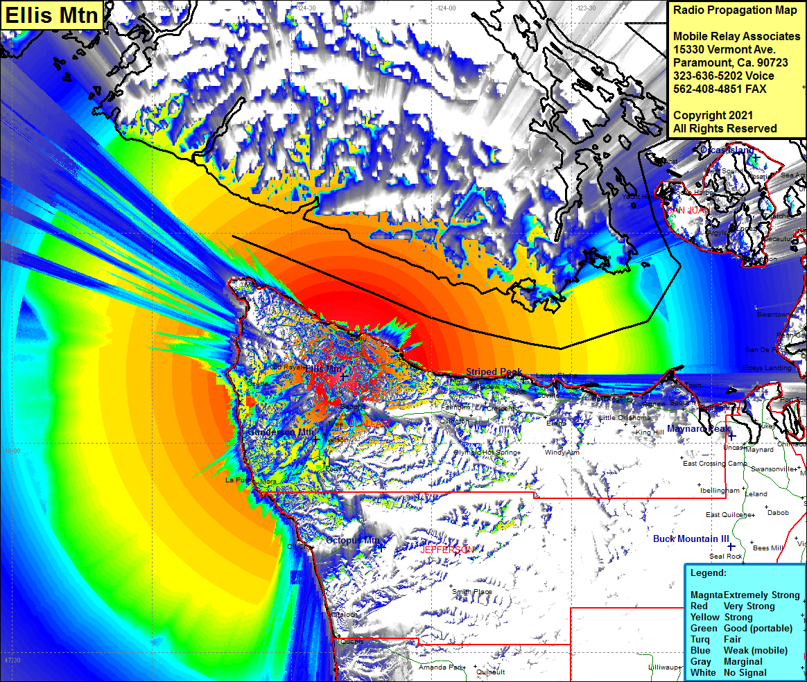 Radio Tower Site - Ellis Mtn, Sappno, Clallam County, Washington - MRA