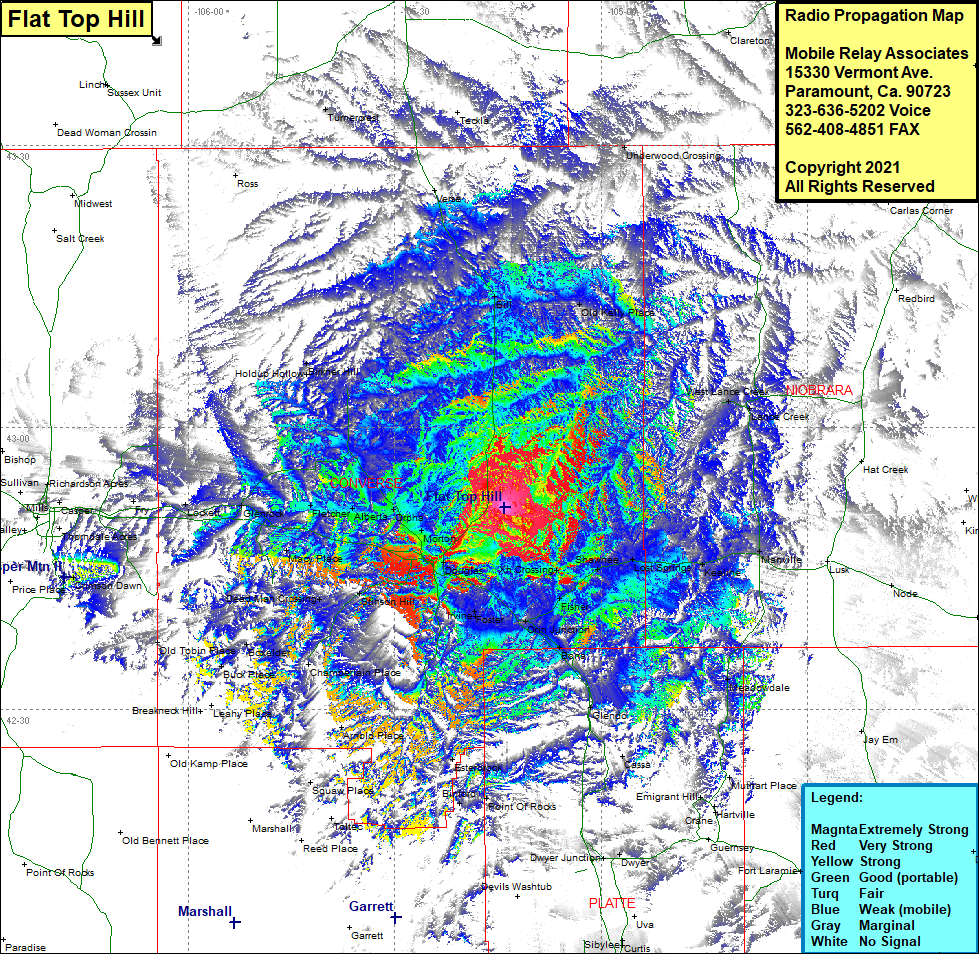 Radio Tower Site - Flat Top Hill, Douglas, Converse County, Wyoming - MRA