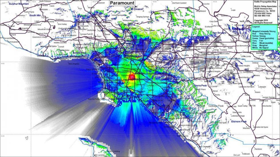 MRA Paramount - MRA Radio Tower site California
