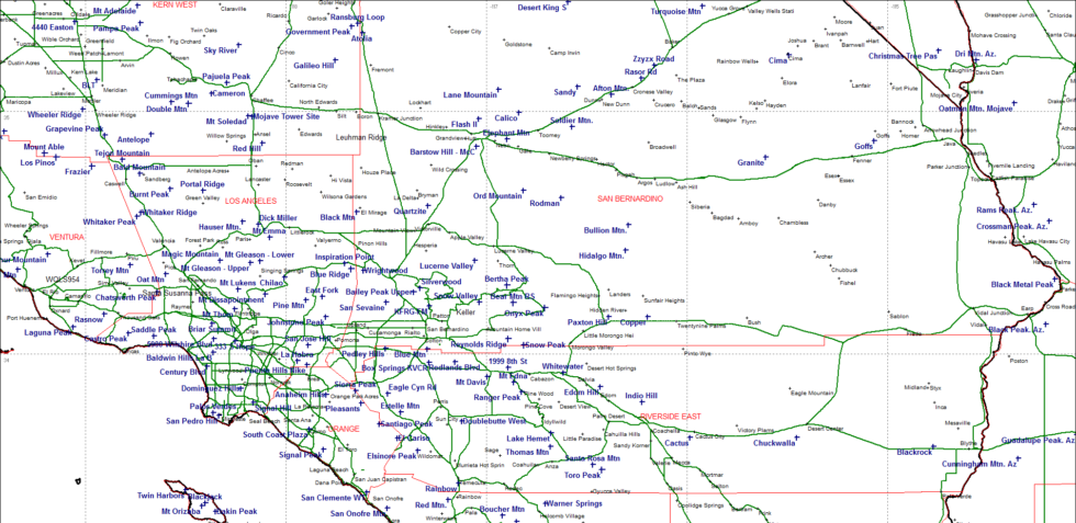 Tower Site Services - Two Way Radio Repeaters - California